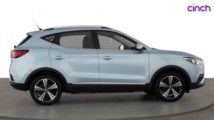 Used 2020 BLUE MG ZS Ev 105kW Exclusive EV 45kWh 5dr Auto, 10,225 miles ...
