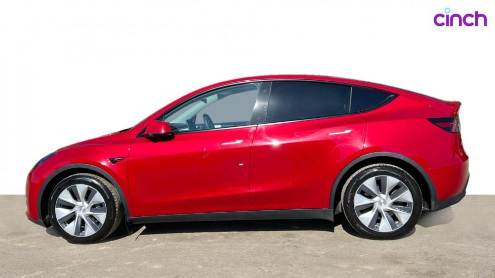 Used 2022 RED Tesla Model Y Long Range AWD 5dr Auto, 20,028 miles - cinch