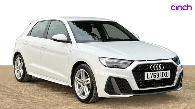 Used 2020 WHITE Audi A1 25 TFSI S Line 5dr, 29,150 miles - cinch