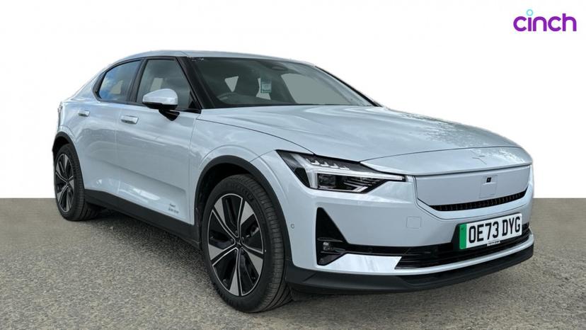 Used 2023 SILVER Polestar 2 220kW 82kWh Long Range Single motor 5dr ...