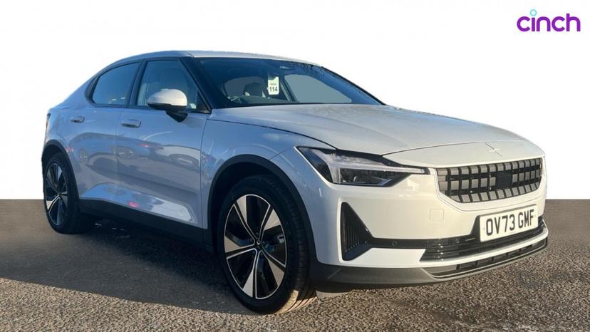 Used 2023 SILVER Polestar 2 170kW 78kWh Long Range Single motor 5dr ...