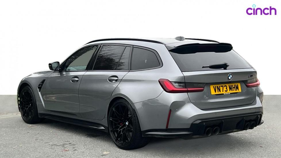 Used 2023 GREY BMW M3 M3 xDrive Competition M 5dr Step Auto, 10,100 ...