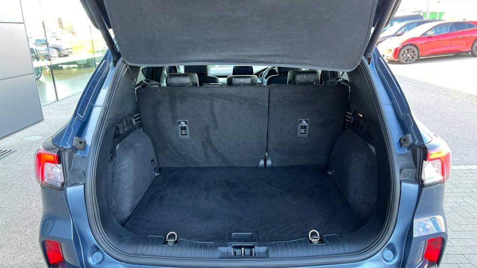 Used 2022 BLUE Ford Kuga 2.0 EcoBlue mHEV Titanium Edition 5dr, 34,805 ...