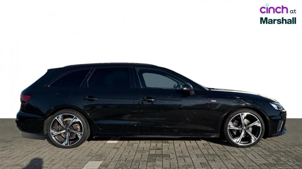 Used 2022 BLACK Audi A4 Avant 35 TFSI Black Edition 5dr S Tronic ...
