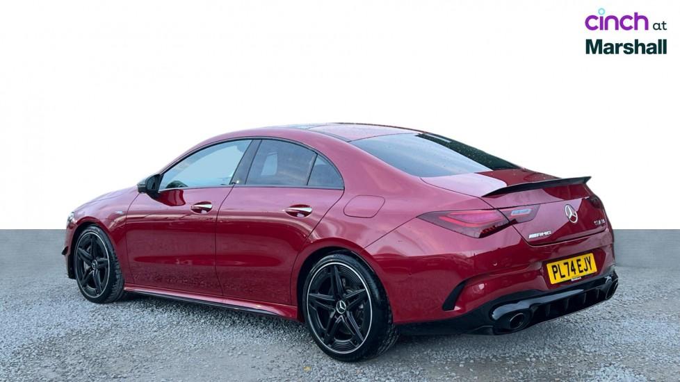 Used 2025 RED Mercedes-Benz CLA CLA 35 Premium Plus 4Matic 4dr Tip Auto ...