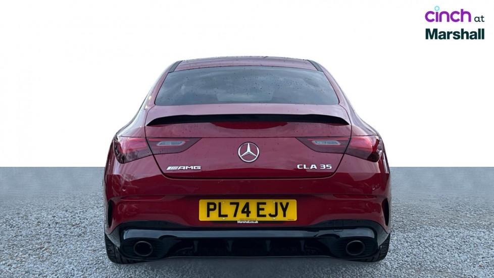Used 2025 RED Mercedes-Benz CLA CLA 35 Premium Plus 4Matic 4dr Tip Auto ...