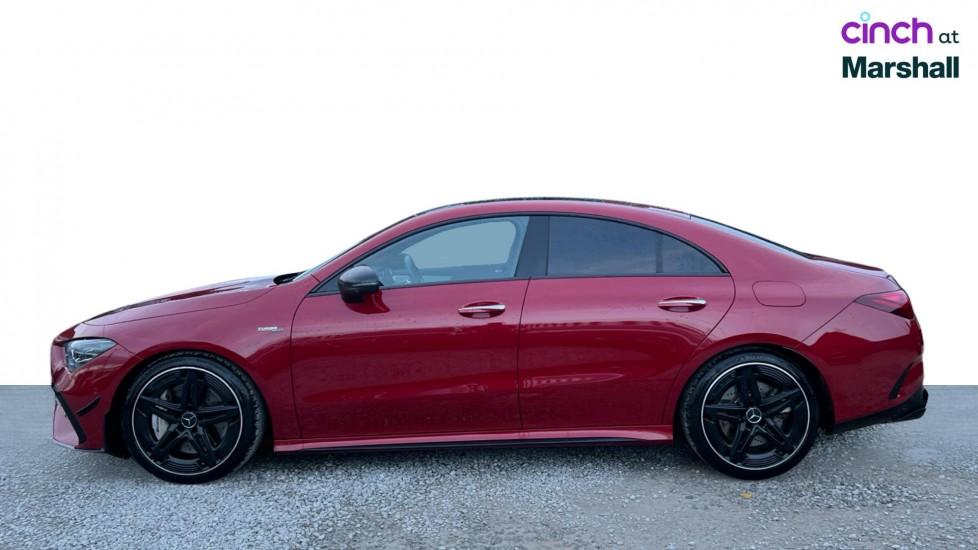 Used 2025 RED Mercedes-Benz CLA CLA 35 Premium Plus 4Matic 4dr Tip Auto ...
