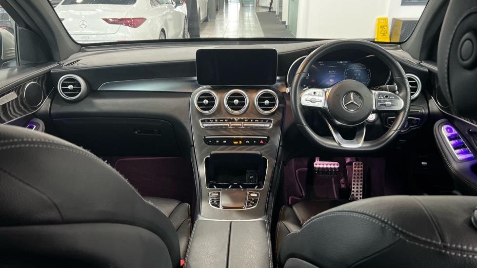 Used 2021 SILVER Mercedes-Benz GLC Coupe GLC 300de 4Matic AMG Line ...