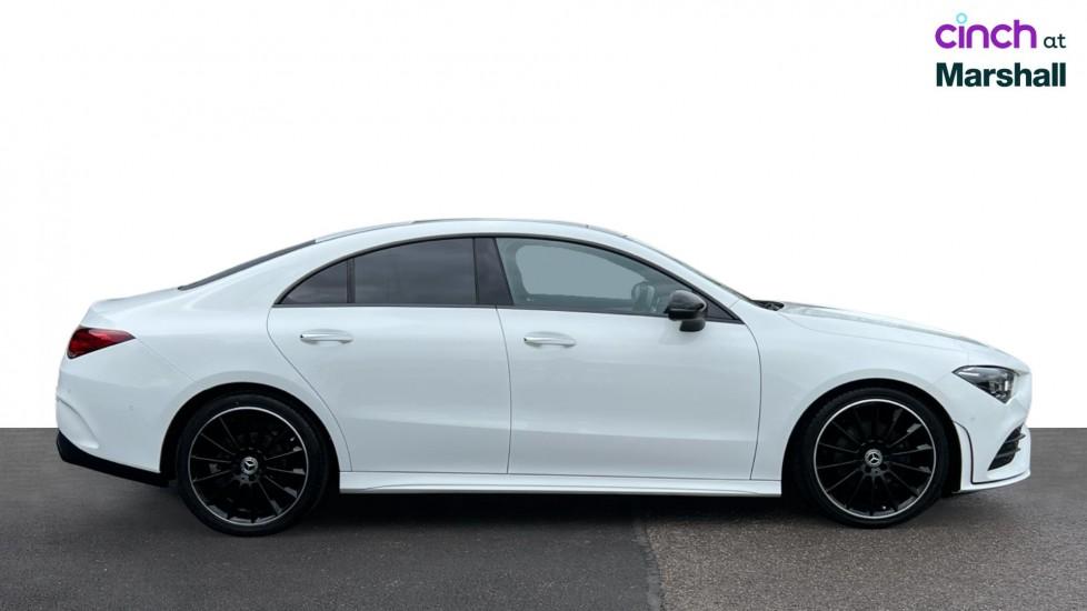 Used 2023 WHITE Mercedes-Benz CLA CLA 180 AMG Line Premium + Night Ed ...