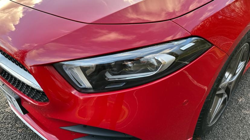 Used 2019 RED Mercedes-Benz A-Class A200 AMG Line Premium Plus 5dr Auto ...