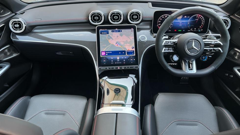 Used 2024 GREY Mercedes-Benz C-Class C63 S e 4Matic+ Night Ed Premium ...