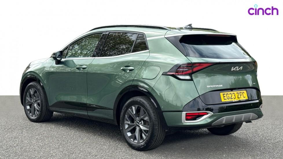 Used 2023 GREEN Kia Sportage 1.6T GDi HEV GT-Line S 5dr Auto AWD ...