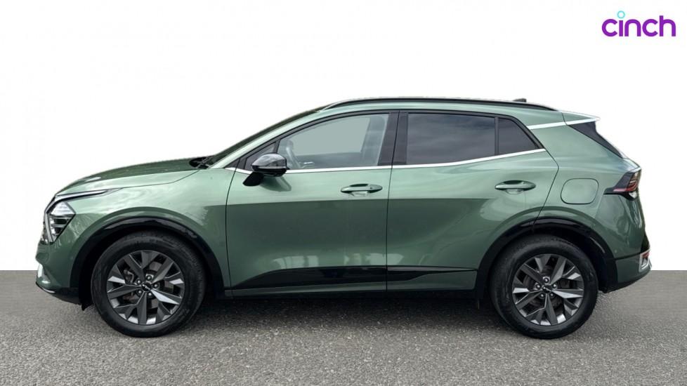 Used 2023 GREEN Kia Sportage 1.6T GDi HEV GT-Line S 5dr Auto AWD ...