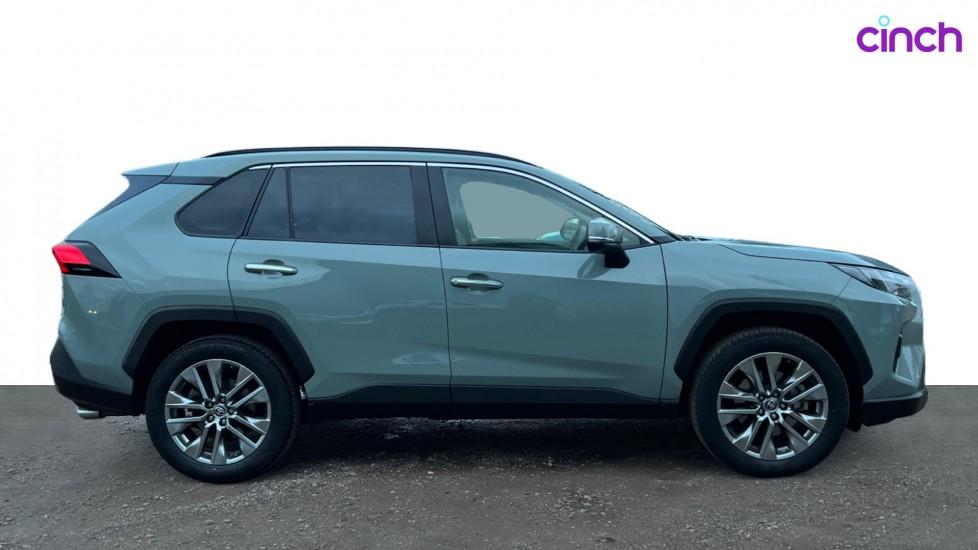 Used 2022 GREEN Toyota RAV4 2.5 VVT-i Hybrid Excel 5dr CVT 2WD, 22,970 ...