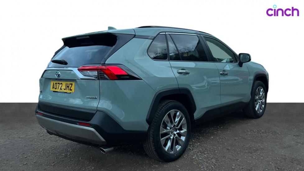 Used 2022 GREEN Toyota RAV4 2.5 VVT-i Hybrid Excel 5dr CVT 2WD, 22,970 ...