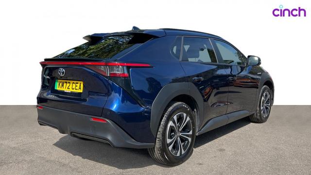 Used 2022 BLUE Toyota bZ4X 150kW Motion 71.4kWh 5dr Auto, 11,643 miles ...