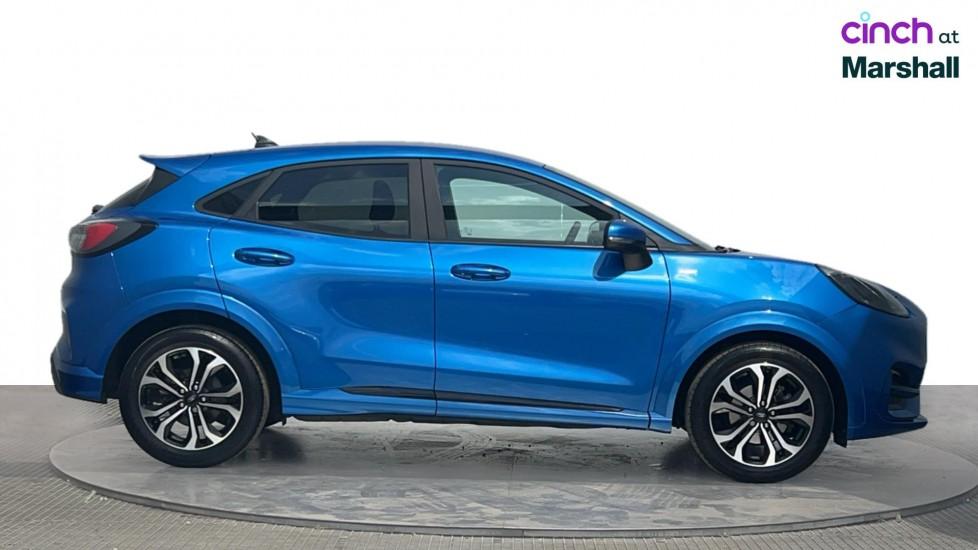 Used 2020 BLUE Ford Puma 1.0 EcoBoost Hybrid mHEV 155 ST-Line 5dr ...