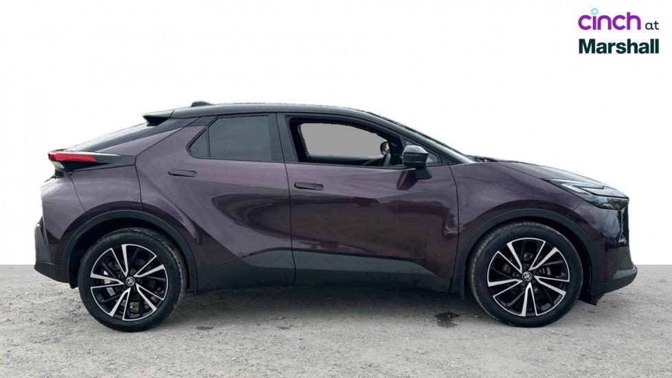 Used 2024 PURPLE Toyota C-HR 1.8 Hybrid Excel 5dr CVT, 6,616 miles - cinch