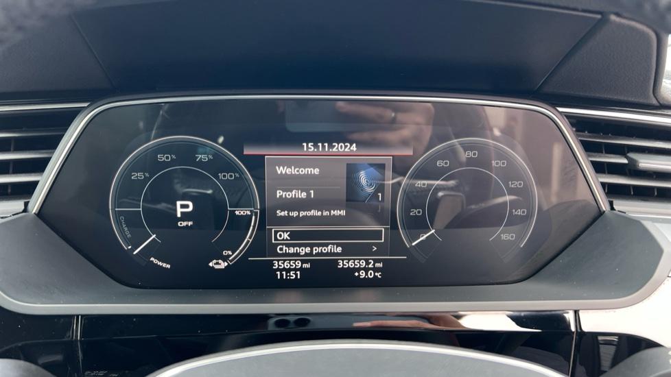 Used 2020 BLUE Audi e-tron 230kW 50 Quattro 71kWh Sport 5dr Auto ...