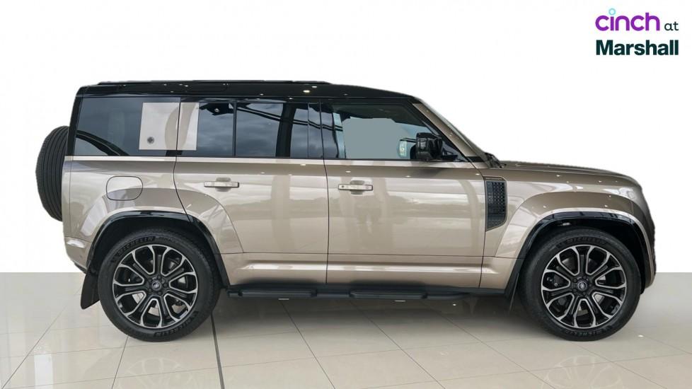 Used 2025 GOLD Land Rover Defender 4.4 P635 Octa 110 5dr Auto, 2,304 ...