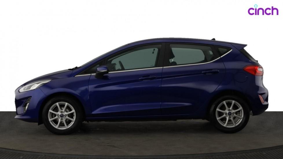 Used 2018 BLUE Ford Fiesta 1.0 EcoBoost Zetec Navigation 5dr, 71,281 ...