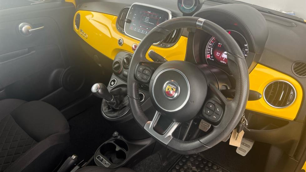 Used 2022 YELLOW Abarth 595 1.4 T-Jet 145 3dr, 13,720 miles - cinch