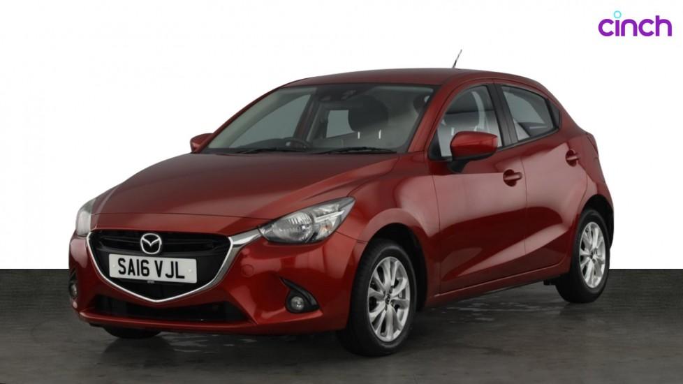 Used 2016 RED Mazda Mazda2 1.5 SE-L 5dr, 59,580 miles - cinch