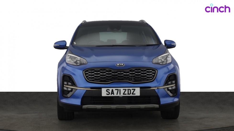 Used 2021 BLUE Kia Sportage 1.6T GDi GT-Line S 5dr DCT Auto [AWD ...