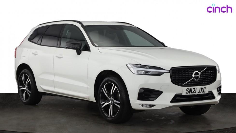 Used 2021 WHITE Volvo XC60 2.0 B4D R DESIGN 5dr AWD Geartronic, 25,275 ...
