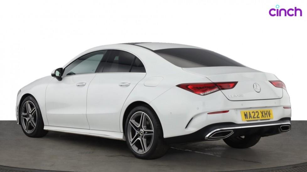 Used 2022 WHITE Mercedes-Benz CLA CLA 180 AMG Line Premium Plus 4dr Tip ...