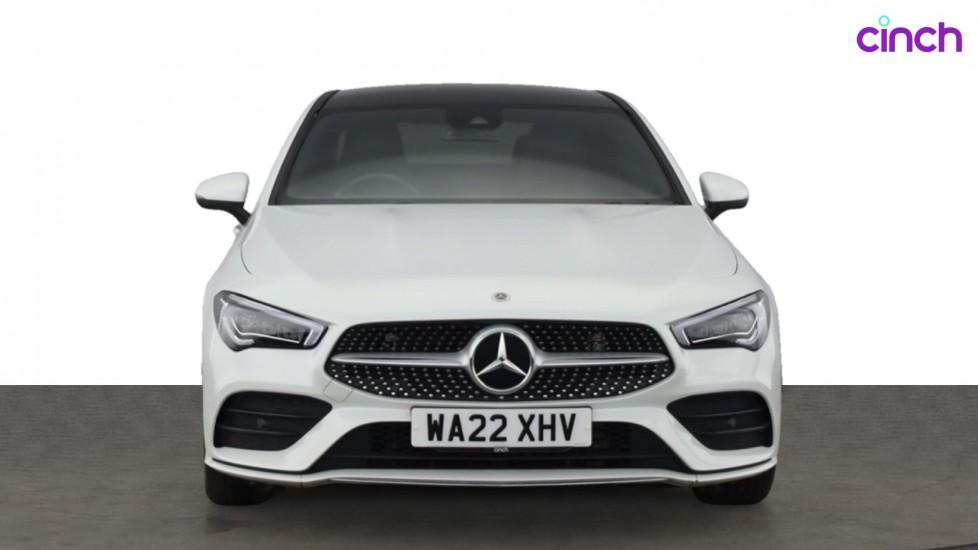 Used 2022 WHITE Mercedes-Benz CLA CLA 180 AMG Line Premium Plus 4dr Tip ...
