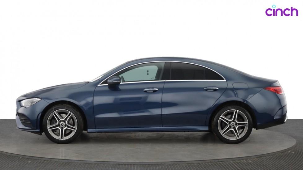 Used 2022 BLUE Mercedes-Benz CLA CLA 250e AMG Line Premium Plus 4dr Tip ...