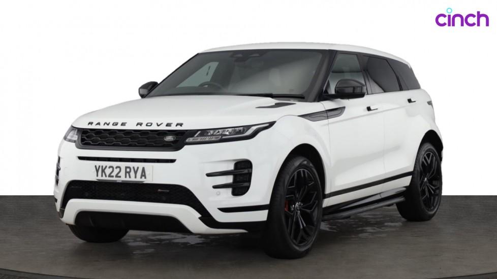 Used 2022 WHITE Land Rover Range Rover Evoque 2.0 D165 R-Dynamic S 5dr ...