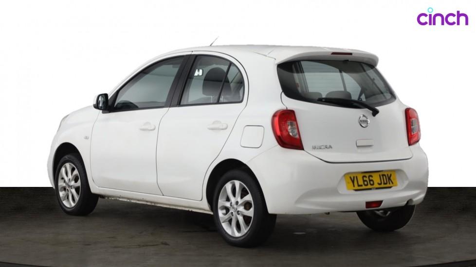 Used 2017 WHITE Nissan Micra 1.2 Acenta 5dr, 41,304 miles - cinch