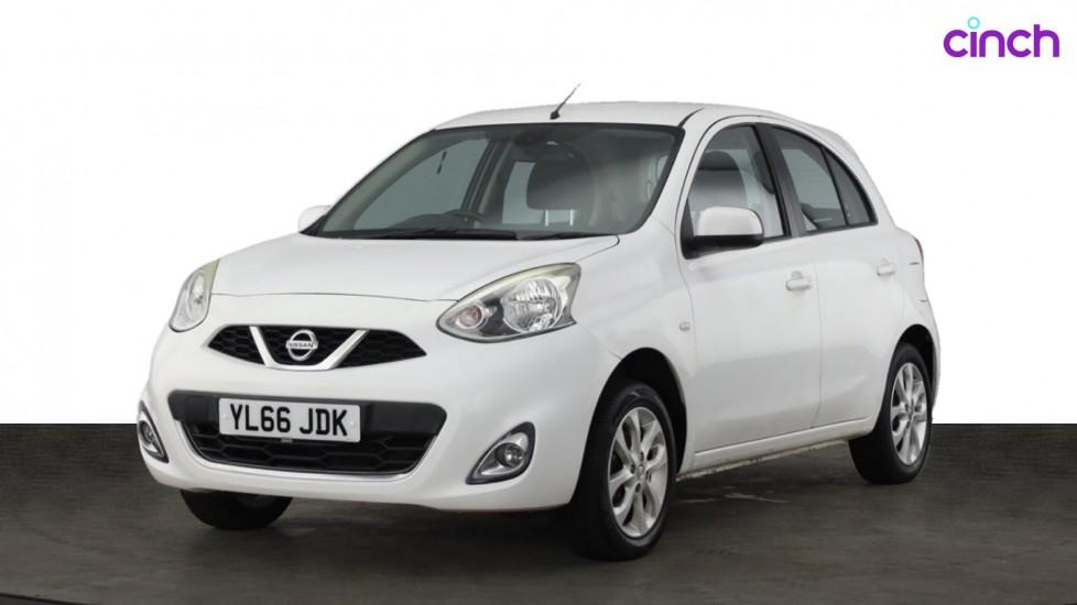 Used 2017 WHITE Nissan Micra 1.2 Acenta 5dr, 41,304 miles - cinch