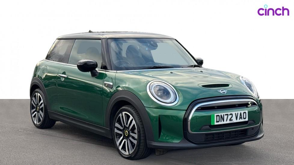 Used 2022 GREEN MINI Hatchback 135kW Cooper S Level 2 33kWh 3dr Auto, 8,058 miles - cinch