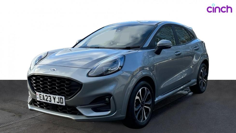Used 2023 SILVER Ford Puma 1.0 EcoBoost Hybrid mHEV ST-Line 5dr DCT ...