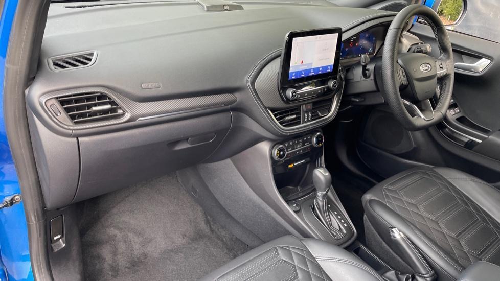 Used 2022 BLUE Ford Puma 1.0 EcoBoost Hybr mHEV 155 ST-Line Vignale 5dr ...