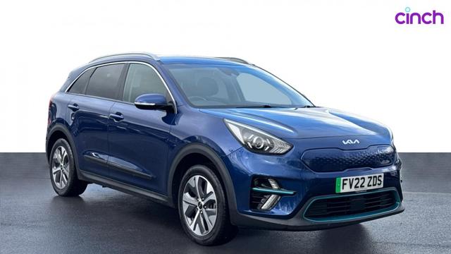 Used 2022 BLUE Kia e-Niro 100kW 2 39kWh 5dr Auto, 69,157 miles - cinch