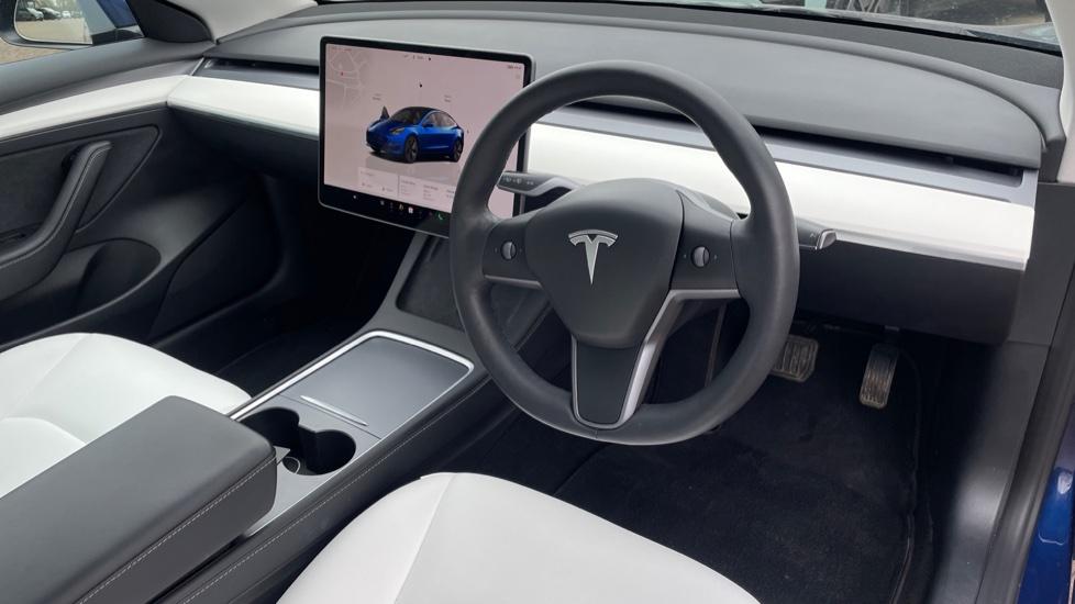 Used 2022 BLUE Tesla Model 3 RWD 4dr Auto, 20,481 miles - cinch