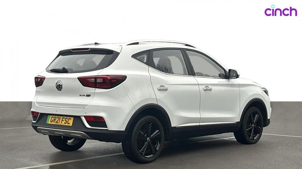 Used 2021 WHITE MG ZS Ev 105kW Exclusive EV 45kWh 5dr Auto, 24,718 ...