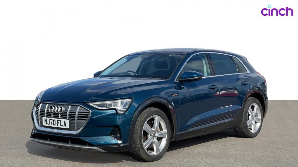 Used 2020 BLUE Audi e-tron 230kW 50 Quattro 71kWh Technik 5dr Auto ...