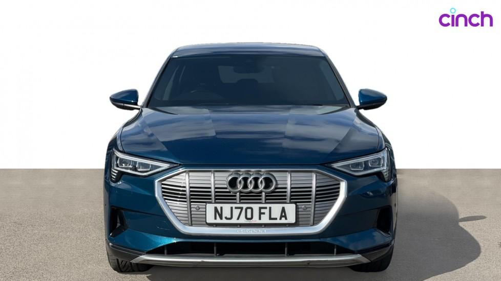 Used 2020 BLUE Audi e-tron 230kW 50 Quattro 71kWh Technik 5dr Auto ...