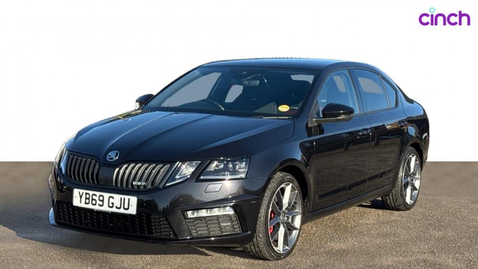 Used 2020 BLACK SKODA OCTAVIA 2.0 TSI 245 vRS 5dr DSG, 25,899 miles - cinch