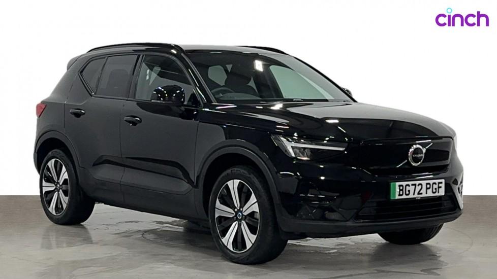 Used 2022 BLACK Volvo XC40 170kW Recharge Core 69kWh 5dr Auto, 16,970 ...