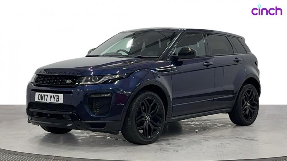 Used 2017 BLUE Land Rover Range Rover Evoque 2.0 TD4 HSE Dynamic Lux ...