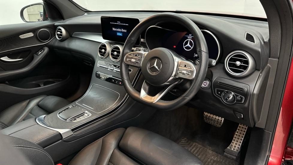 Used 2020 RED Mercedes-Benz GLC GLC 300d 4Matic AMG Line Premium 5dr 9G ...