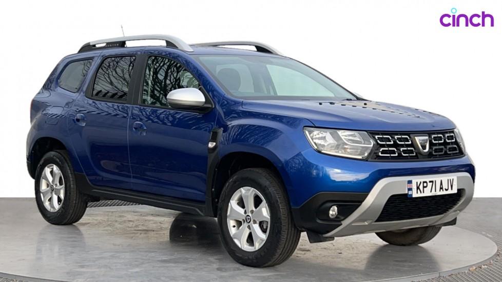 Used 2021 BLUE Dacia Duster 1.0 TCe 100 Bi-Fuel Comfort 5dr [6 Speed ...