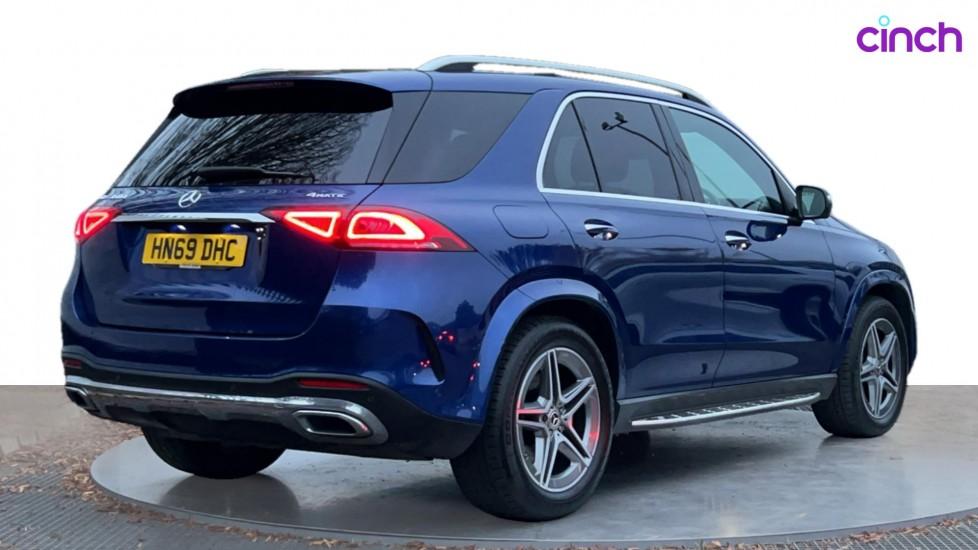 Used 2019 BLUE Mercedes-Benz GLE GLE 350d 4Matic AMG Line Prem + 5dr 9G ...
