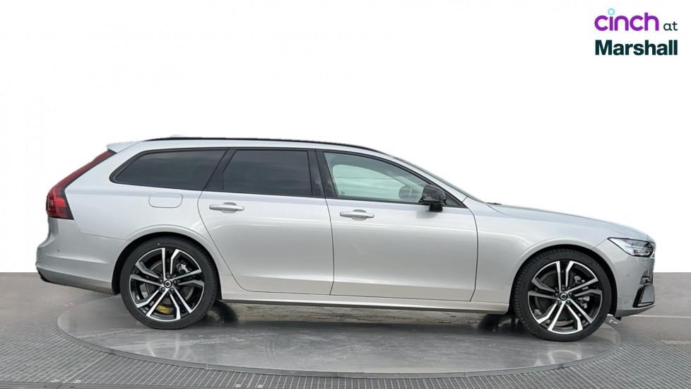 Used 2024 SILVER Volvo V90 2.0 T8 [455] PHEV Ultra Dark 5dr AWD Auto ...